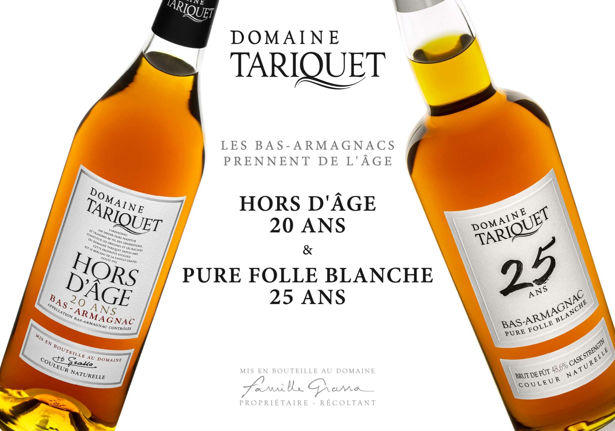 Hors d’Âge 20 ans Pure Folle Blanche 25 ans… – Domaine Tariquet