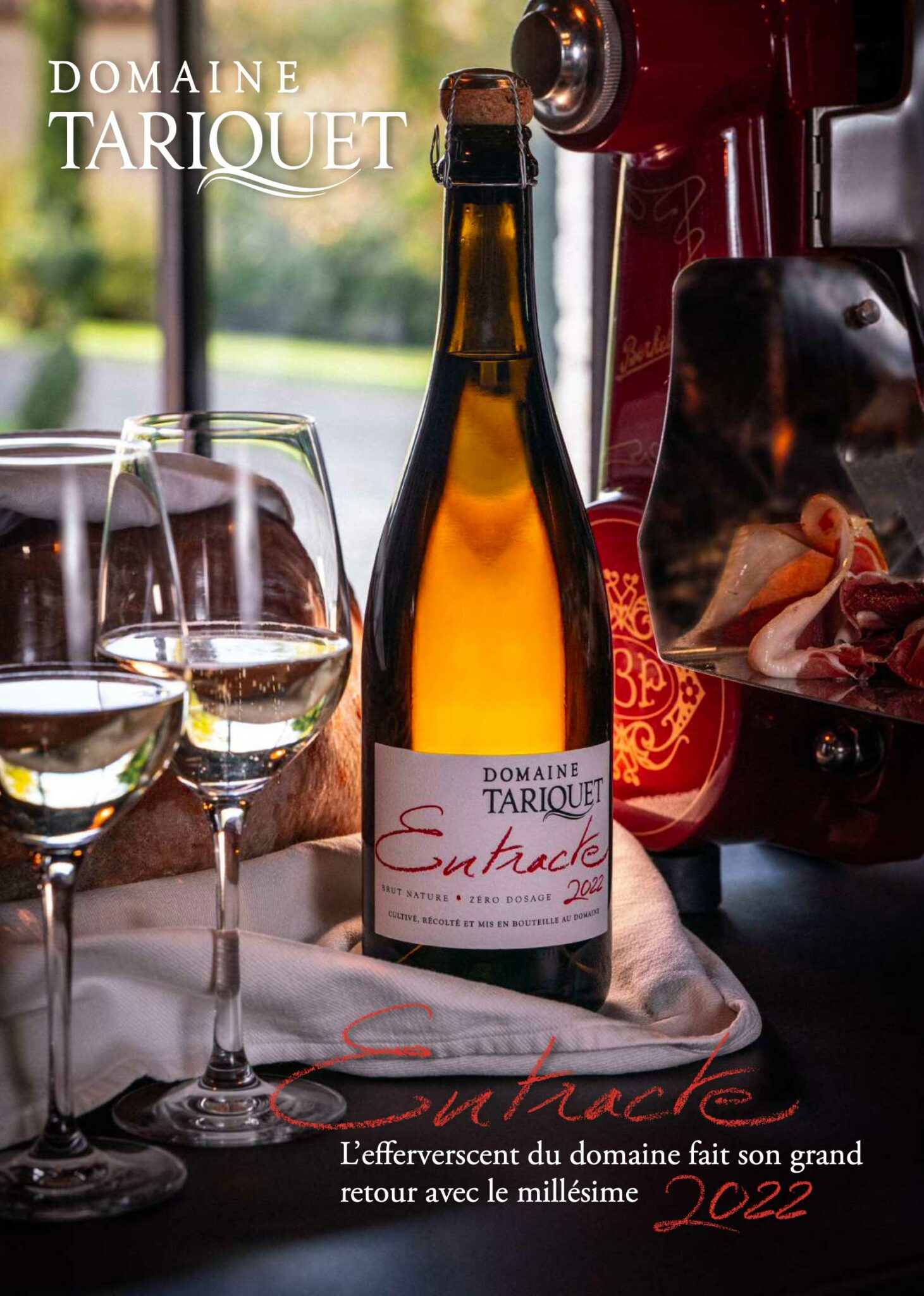 Entracte :The estate’s sparkling wine comes back with its 2022 vintage ...
